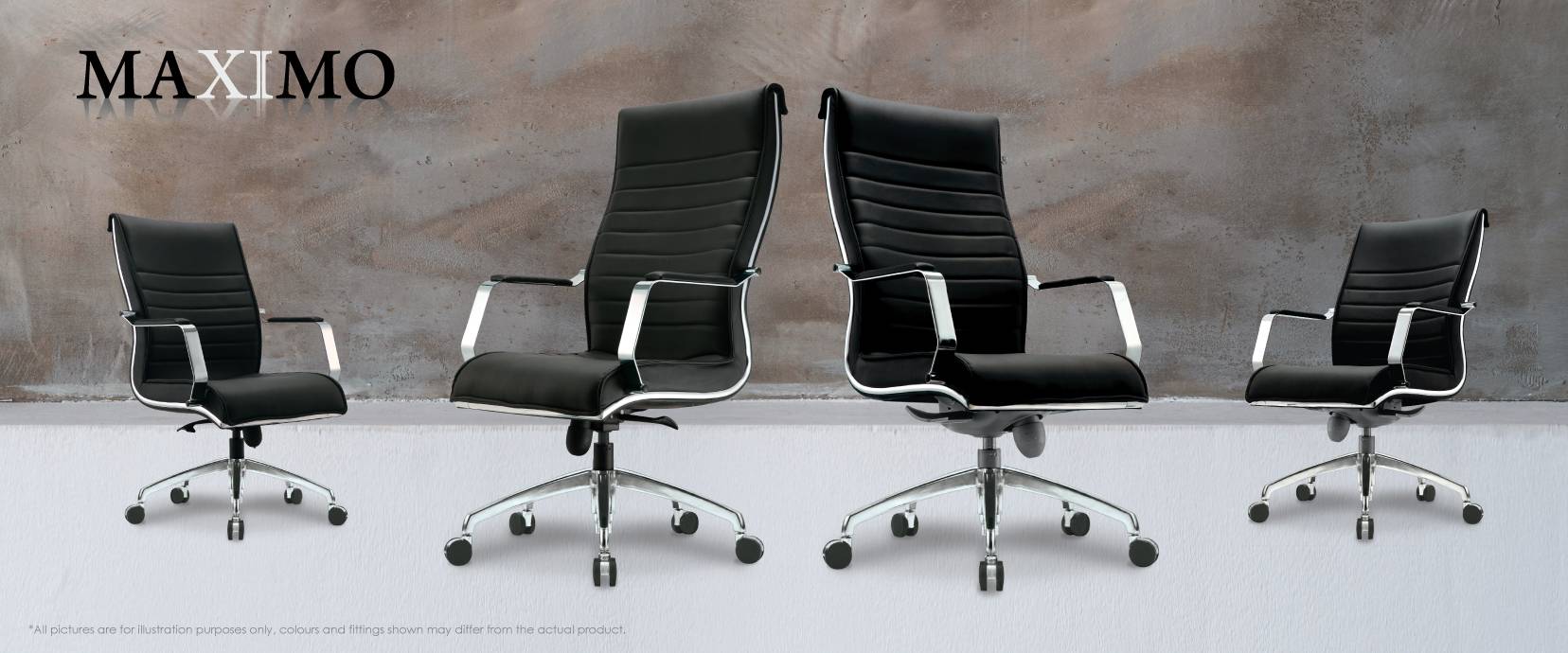 Sanctuary Chrome Office Chair | Chair Distributor Malaysia | Classic Chair